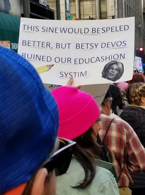 Political Irony › Signs of the Times